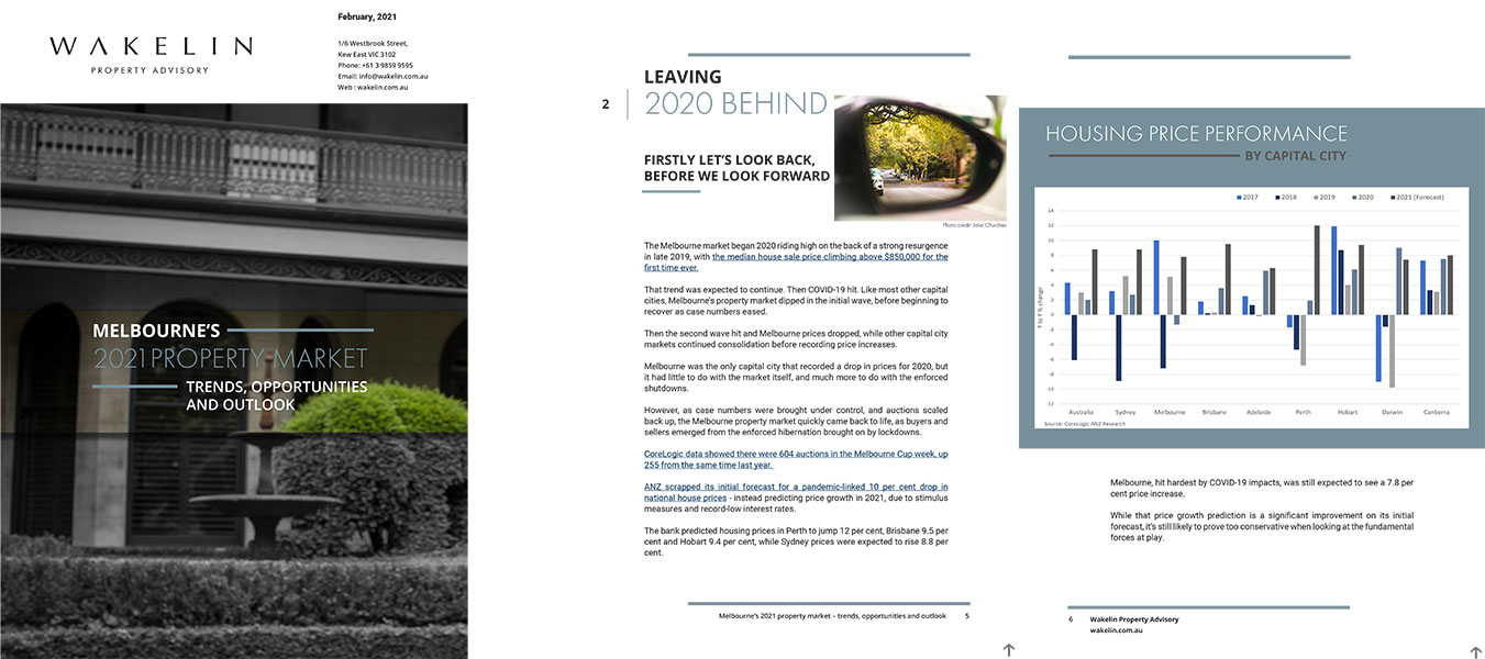 Wakelin Report - Melbourne's 2021 Property Market - Wakelin Property ... Wakelin Report - Melbourne's 2021 Property Market - Wakelin Property ...